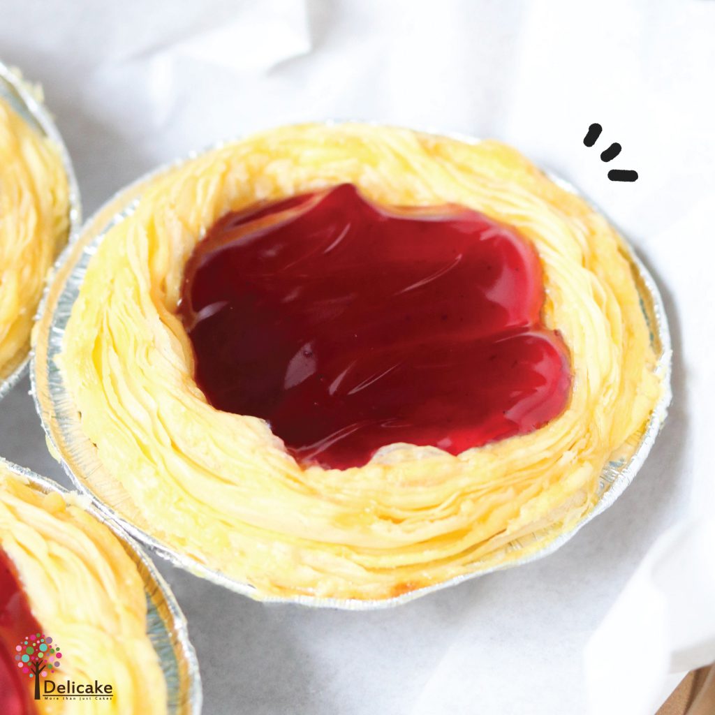 Delicake ทาร์ตไข่บลูเบอร์รี่ 💜 - Thailand Delicake